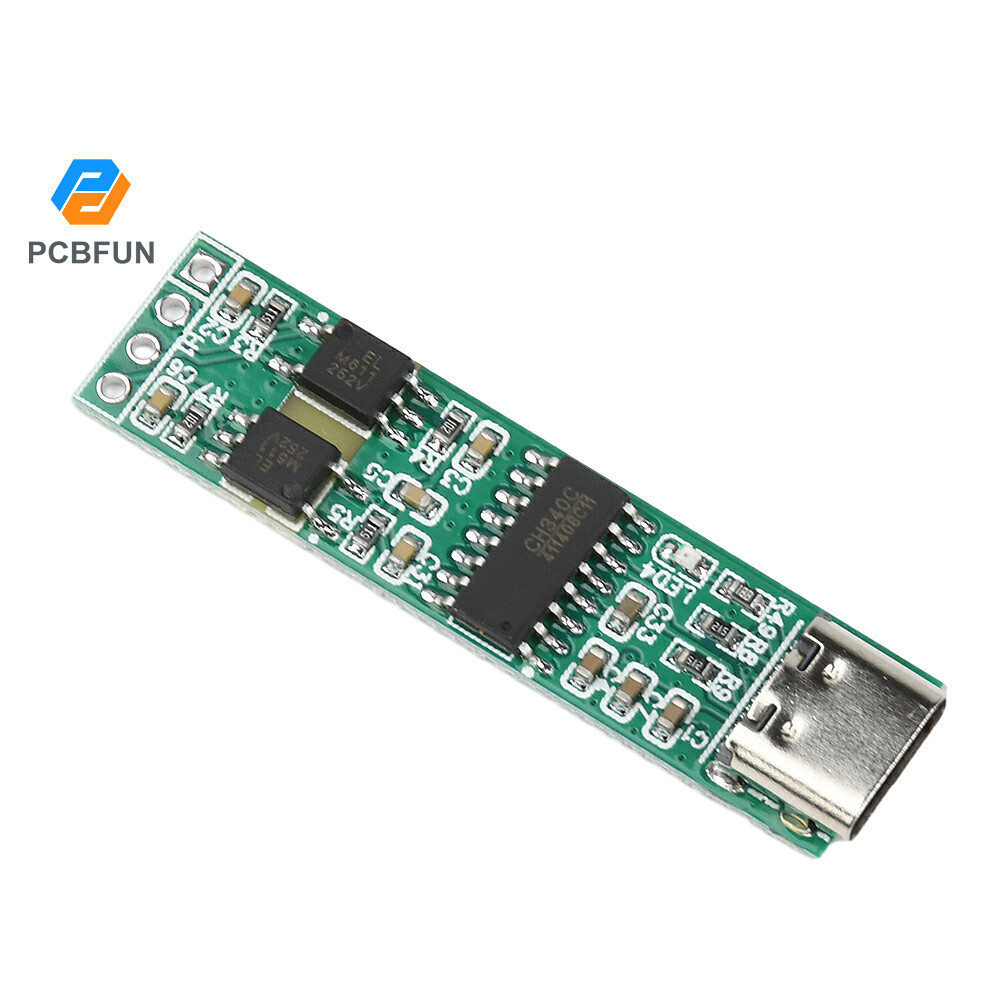 Pcbfun UART โมดูลแยกพอร์ตอนุกรม Ch340 การแยกความเร็วสูง Usb ถึง Ttl Serial Port Optoelectronic ...