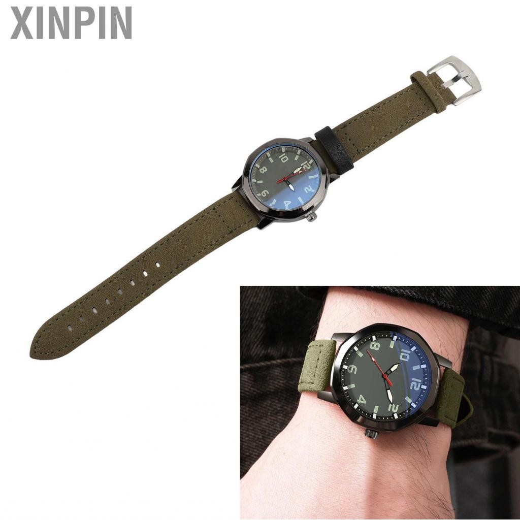 Xinpin ผู้ชายนาฬิกาควอทซ์กระจกแร่บางเรียบง่ายสำหรับกิจกรรมกลางแจ้งในร่ม ...