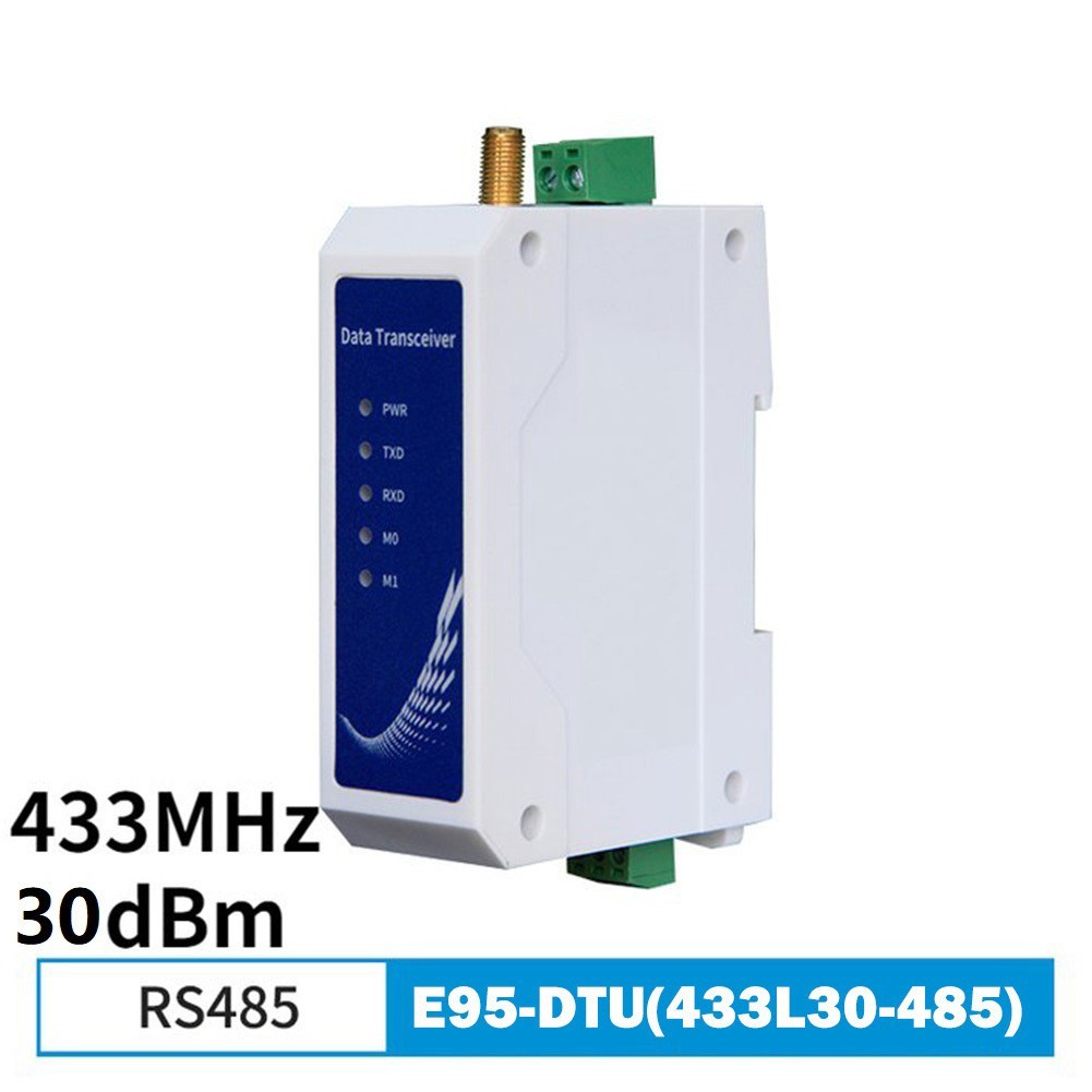 ⭐ ขายดี⭐8km Long Range 433Mhz 30dBm E95-DTU(433L30-485) RS485 ไร้สาย ...