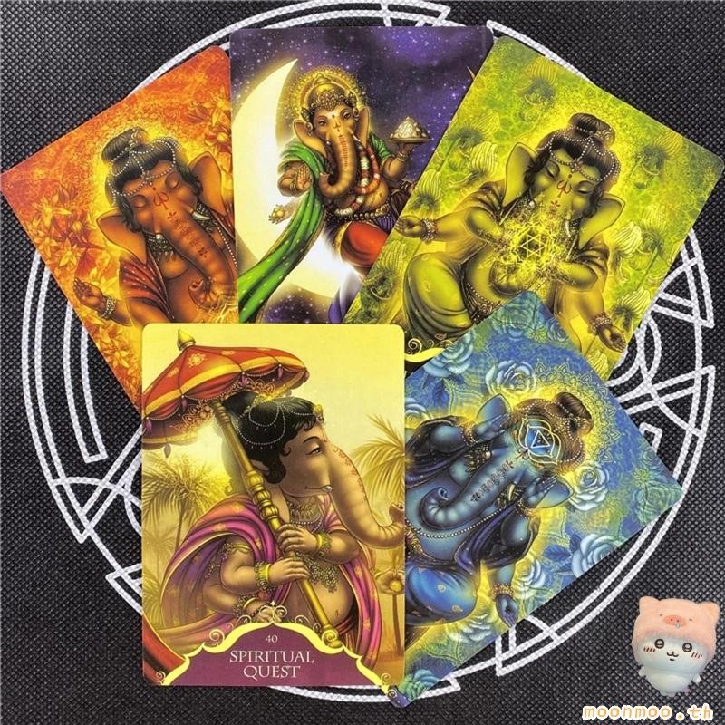 Moon of Lord พระพิฆเนศ Elephant Tarot Fate Astrology Fortune Telling ...