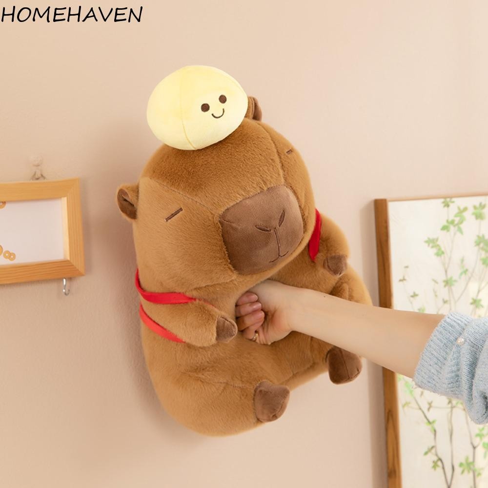 Homehaven Capybara ของเล่นตุ๊กตา, กีฬา Ping-pong Capybara ตุ๊กตา, น่ารักนุ่มปุยการ์ตูน Capibara ...