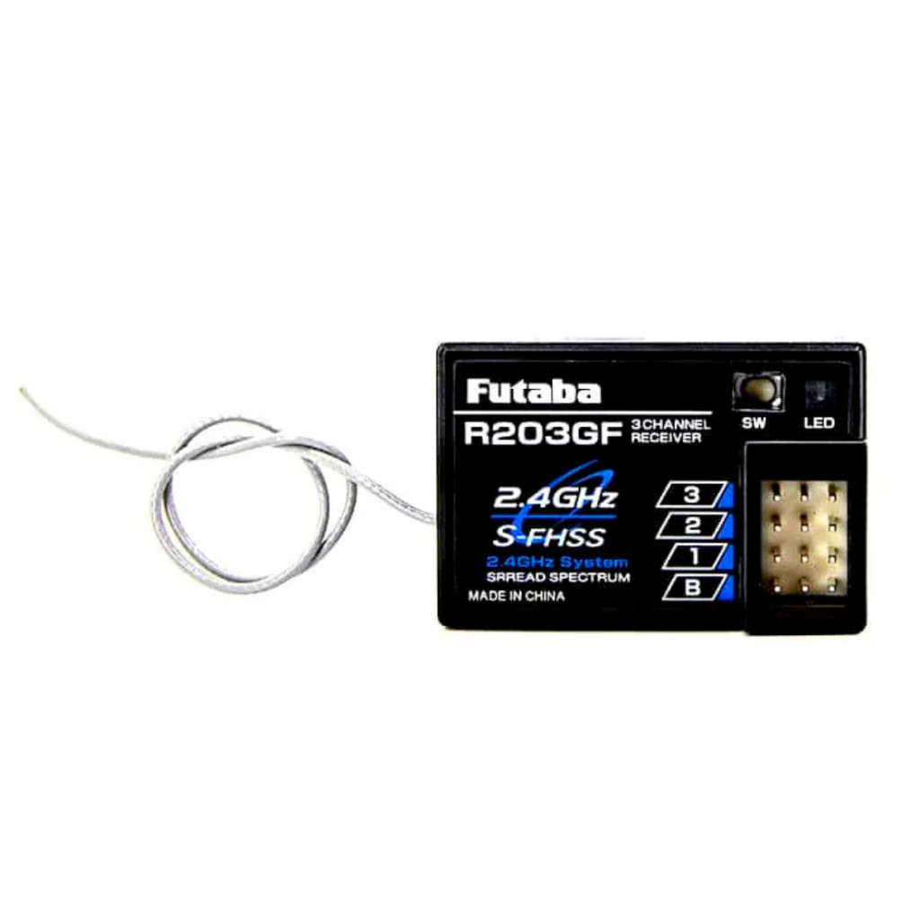 Futaba S-FHSS 2.4 GHz System 3-Channel Receiver R203GF | Shopee Thailand