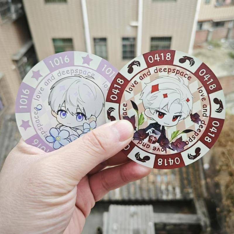 เกม Love และ Deepspace Cup Coaster อะคริลิคถ้วย Pad Slip ฉนวนกันความร้อนถ้วยอุปกรณ์เสริม Xavier ...