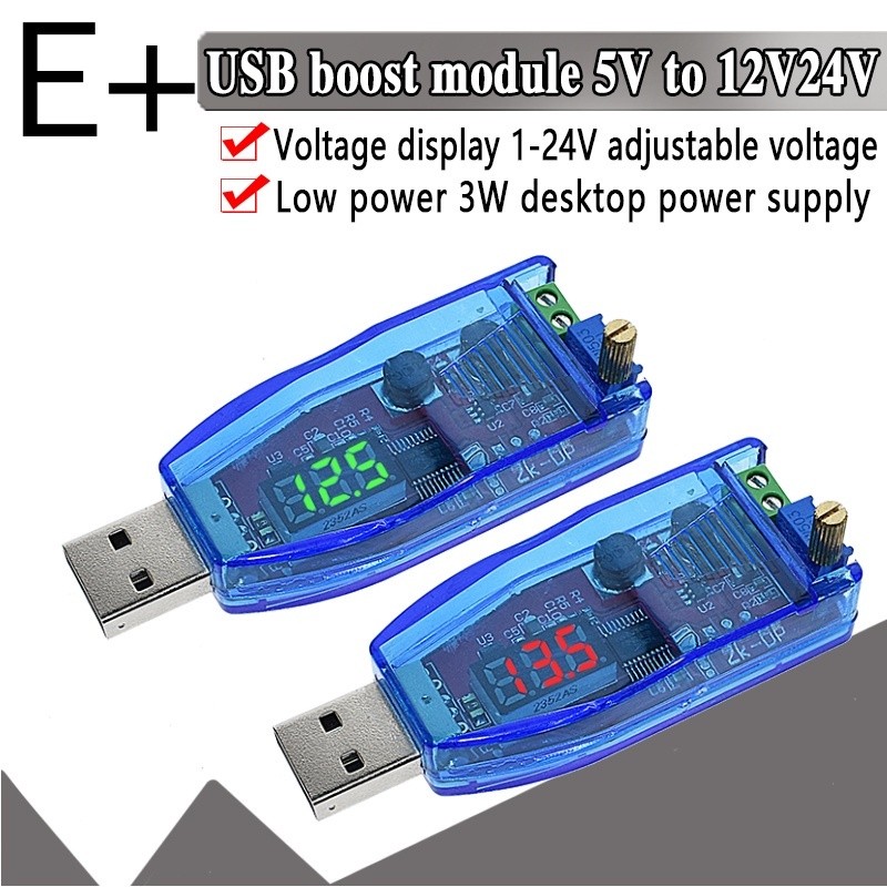 Dc-dc 5V ถึง DC 1-24V LED ปรับ Potentiometer USB Step Up/Down Buck ...