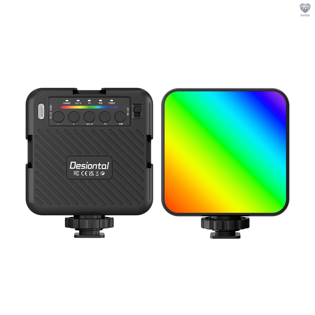 Desiontal iReal X1 Pocket RGB Video Light Video Conference Light LED ...