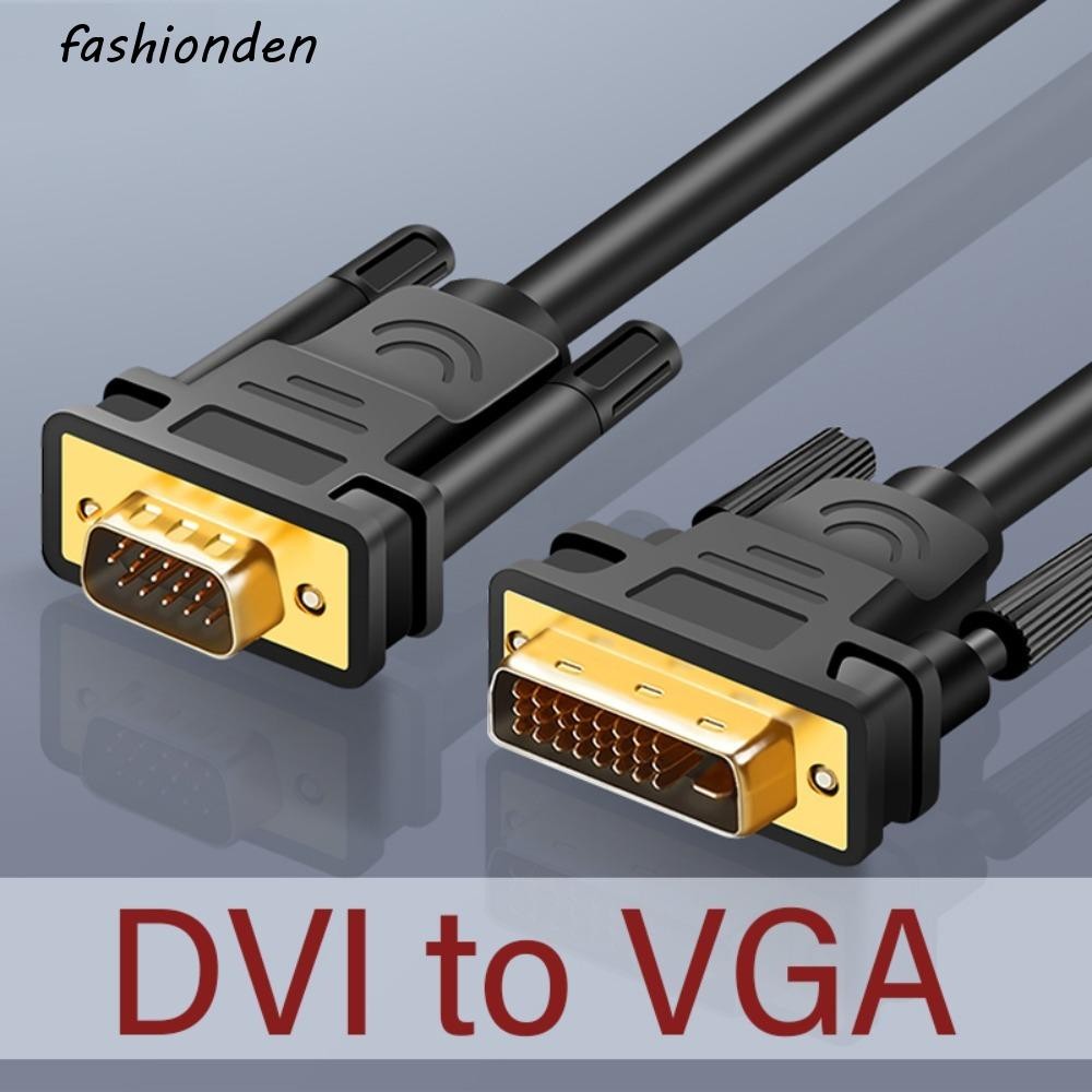 FASHIONDEN อะแดปเตอร์สายเคเบิล Dvi เป็น Vga, Dvi 24+1 15-pin Vga Dvi 24+1 ถึง Vga Cable, ทองแดง ...