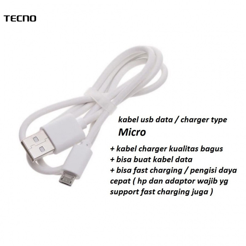 สายชาร์จ Usb micro tecno spark 3 (KB7 / KB7j) - spark 3 PRO (KB8 ...