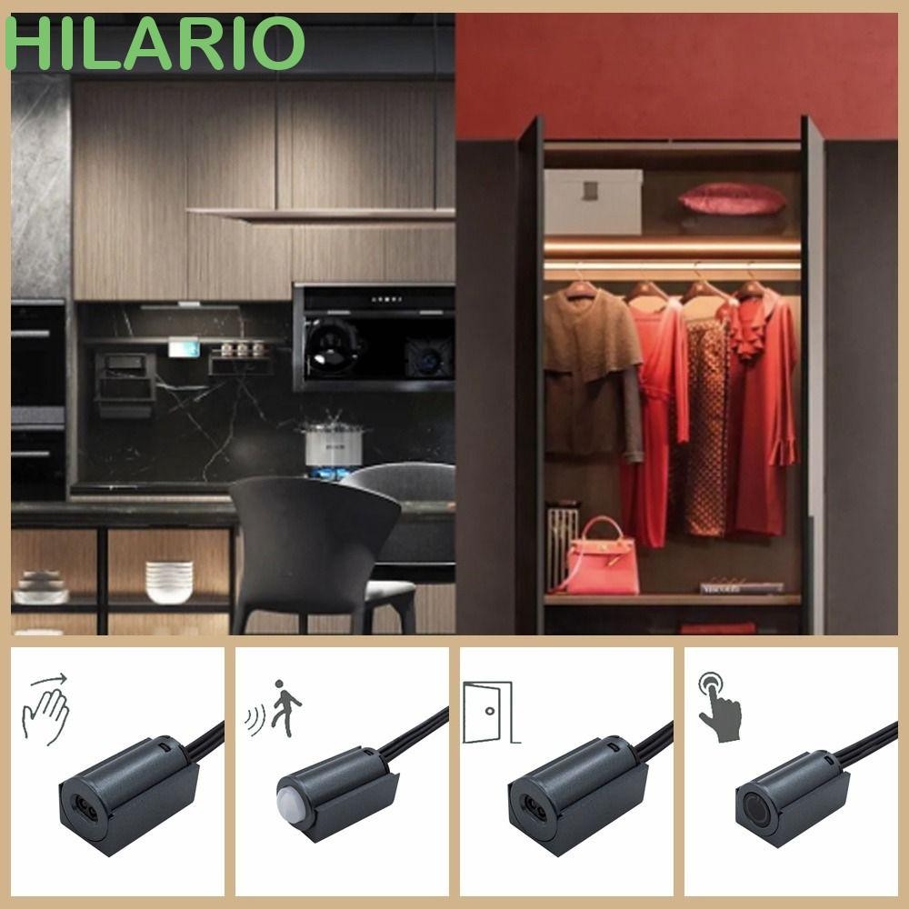HILARIO สวิตช์เซ็นเซอร์กวาดมือ, Touch Motion ABS Sensing on-Off, ฝัง Hand-waving Switch ควบคุม ...