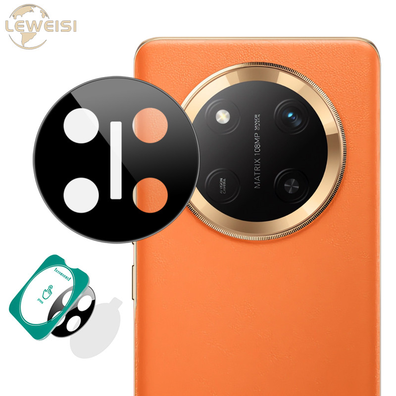 Imak Honor 300 Pro 200 Pro 100 Pro Magic7 Pro X9c 5G ฟิล์มเลนส์กระจกนิรภัยสีดํา (รุ่นตําแหน่ง ...