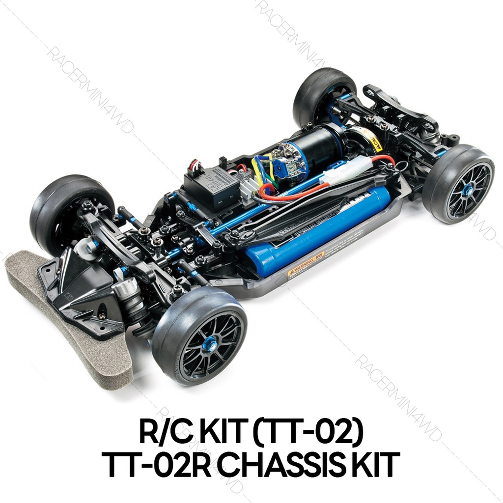 TAMIYA 47326 1/10 R/C 4WD TT-02R Chassis Kit ชุดประกอบรถบังคับทามิย่าแท้ | Shopee Thailand