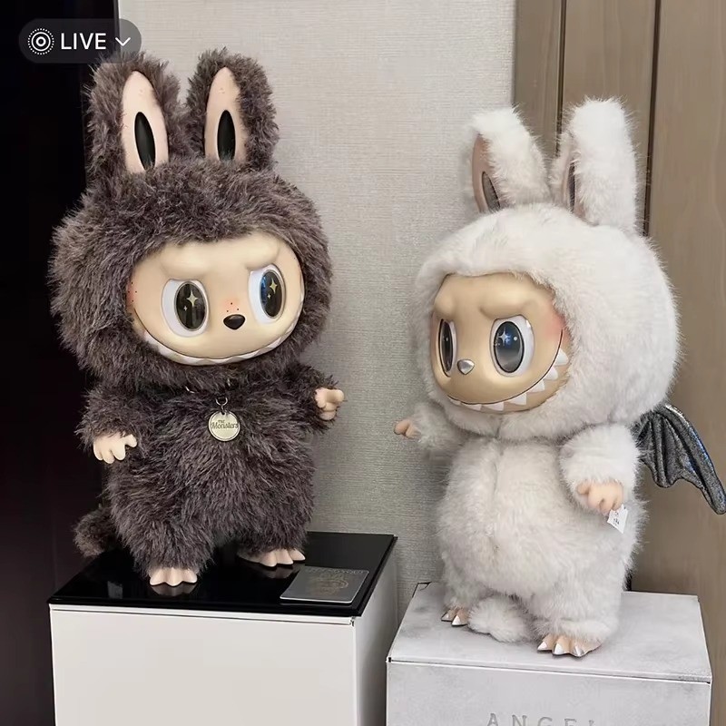 ของแท้ Labubu The Monster Angel in Clouds Series Action Figure Zimomo ...