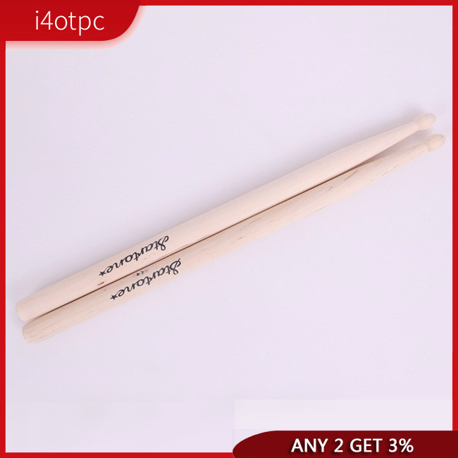 I4otpc 1 คู่ Maple 5A กลอง Sticks แจ๊สกลอง Sticks กลองกรวยสามเหลี่ยมหัวกลอง Sticks | Shopee Thailand