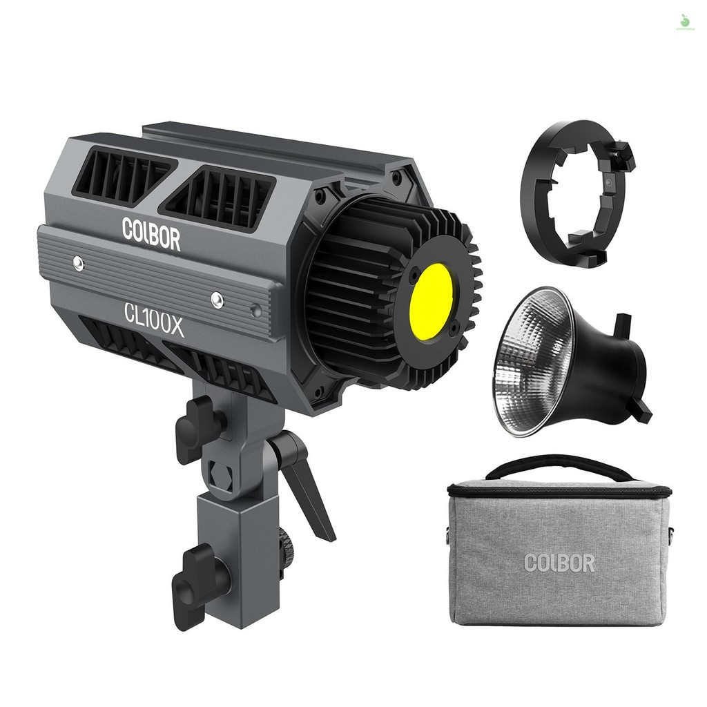 COLBOR CL100X สตูดิโอ COB การถ่ายภาพ 110W Bi-สีอุณหภูมิ LED Video Light ...