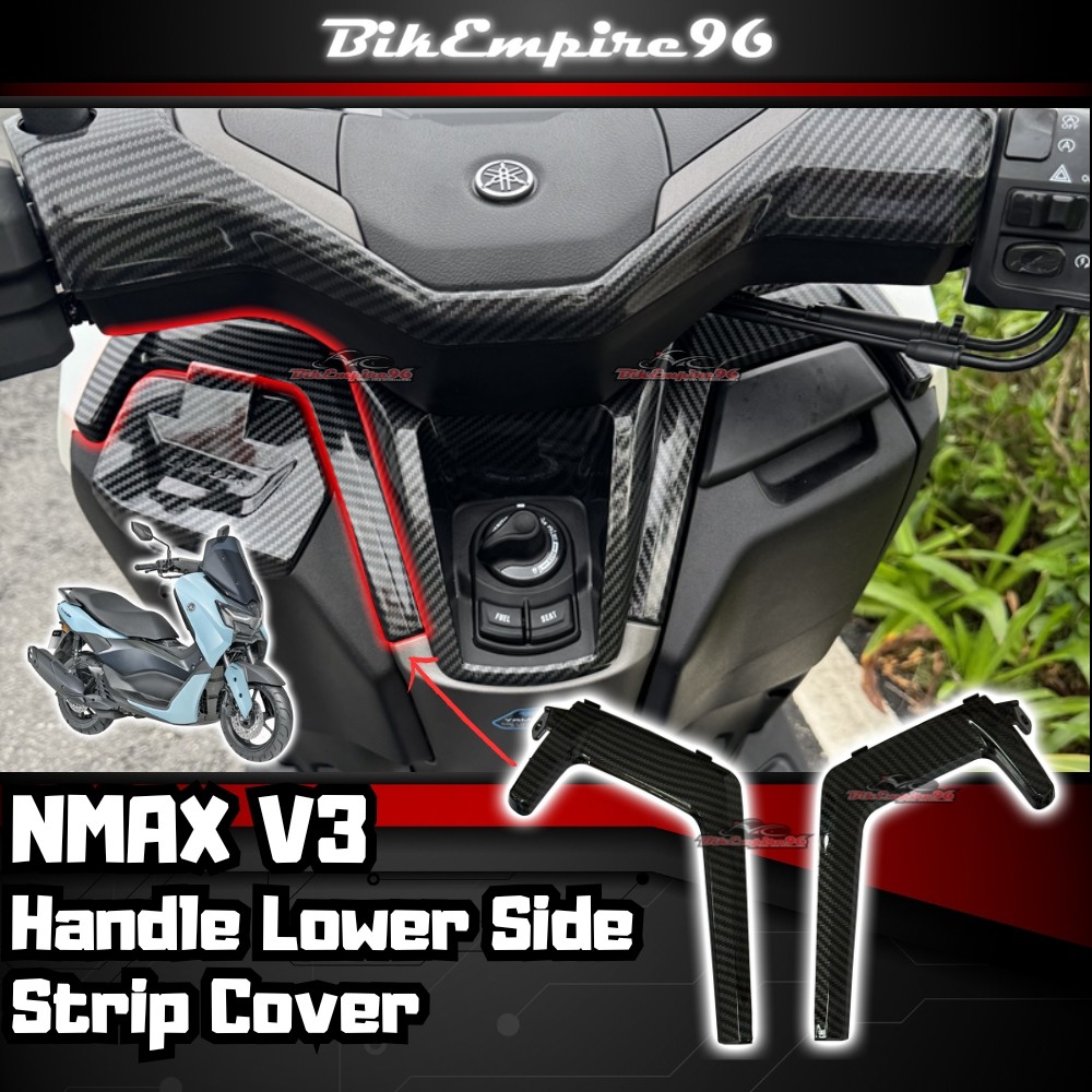 NMAX V3 155 2025 ซ้ายขวาฝาครอบด้านบนภายใต้บาร์จับซ้ายและขวาสําหรับ ...