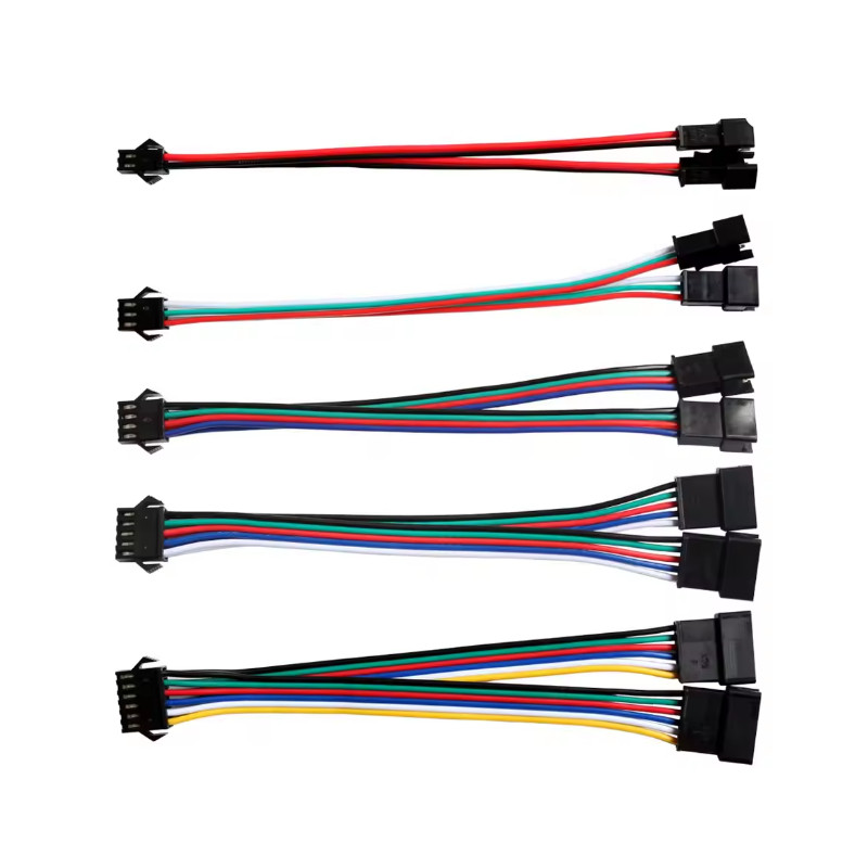 2 ชิ้น 2Pin/3Pin/4Pin/5Pin/6Pin LED Strip Splitter สาย SM JST Connector ...