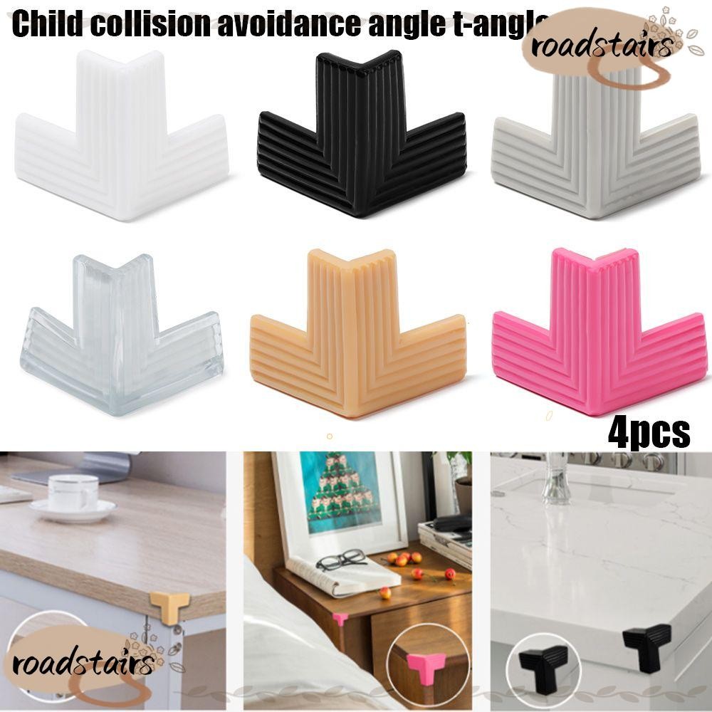 ROADSTAIRS 4PCS Corner Guards Soft Kids Security Safety Table Corner ...
