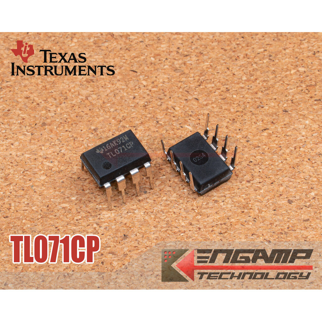 (1ตัว) [IC] TL071CP TEXUS Low-Noise FET-Input OP-AMP DIP-8 | Shopee Thailand