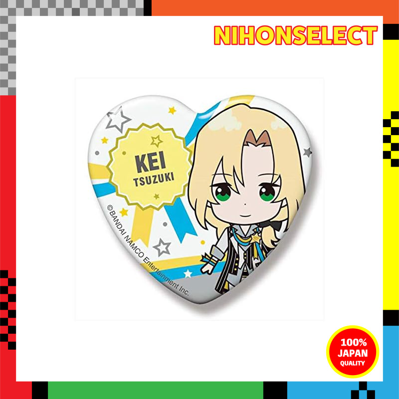 The Idolmaster SideM SideMini Heart Can Badge - Glory Monochrome, Keisuke Tsuzuki | Shopee Thailand