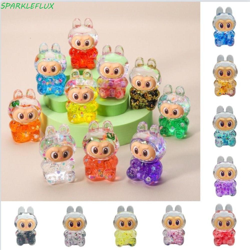 Sparkleflux Luminous Labubu Quicksand ตุ๊กตา, Noctilucent Luminous ...