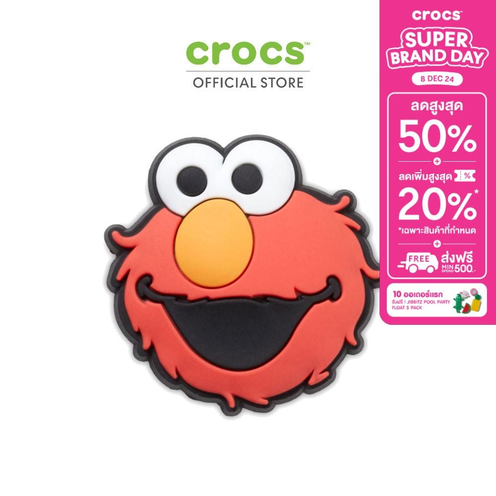 CROCS ตัวติดรองเท้า JIBBITZ™ SESAME STREET ELMO รุ่น 10012066 | Shopee ...