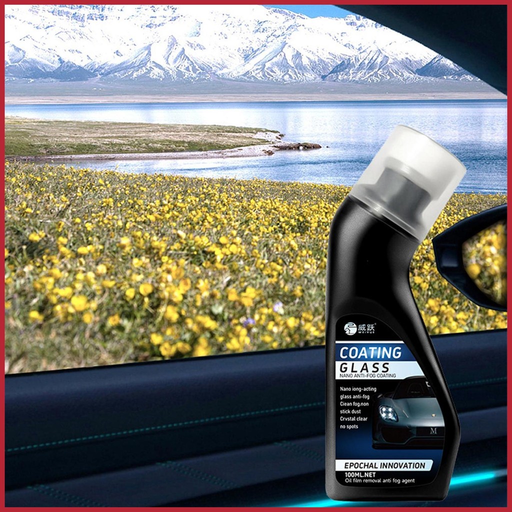 ป้องกันหมอกสําหรับกระจกรถยนต์เคลือบแก้ว Applicator เคลือบแก้ว Anti-Fog ...