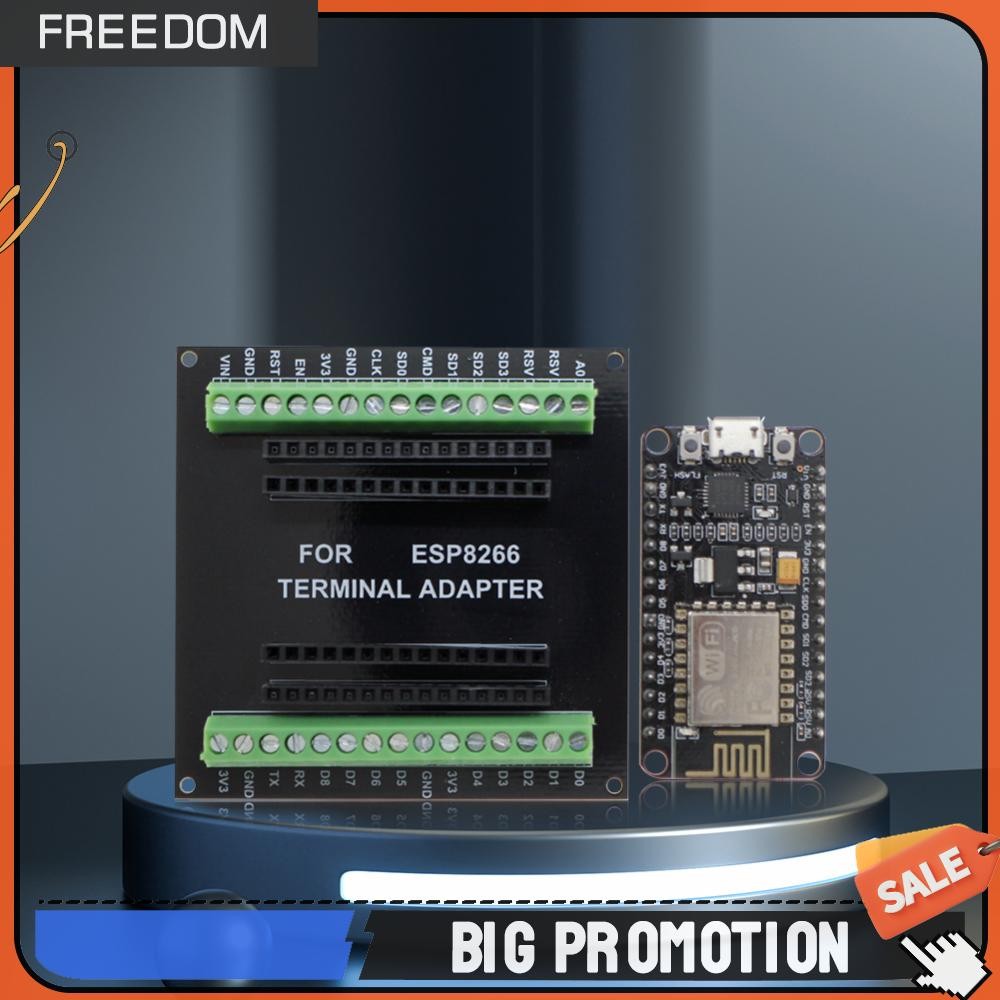 Esp8266 Breakout Board Wi-Fi GPIO 1 เข้า 2 CP2102 ชิป NodeMCU ...