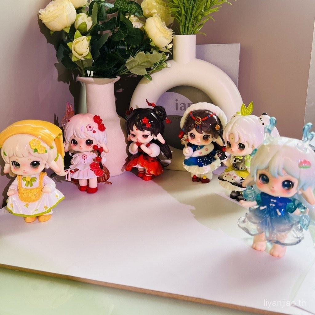 Ruby Tea Fairy Square Series Blind Box Trendy Play Creative Handmill ...