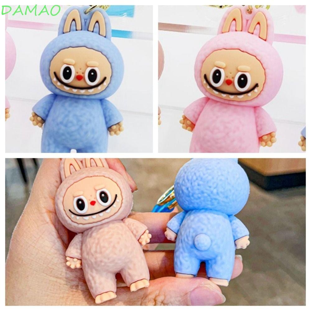 Damao Labubu พวงกุญแจตุ๊กตา, Anti-lost การ์ตูน Labubu PVC จี้, ทนทาน ...