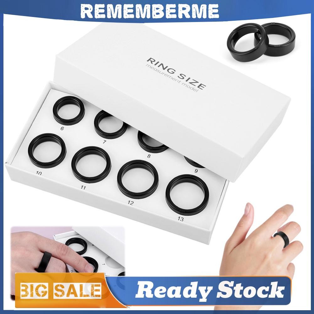 Smart Ring Sizing Kit ค้นหาแหวนที่สมบูรณ์แบบขนาด 8 ขนาดแหวนตัวอย่างขนาด ...