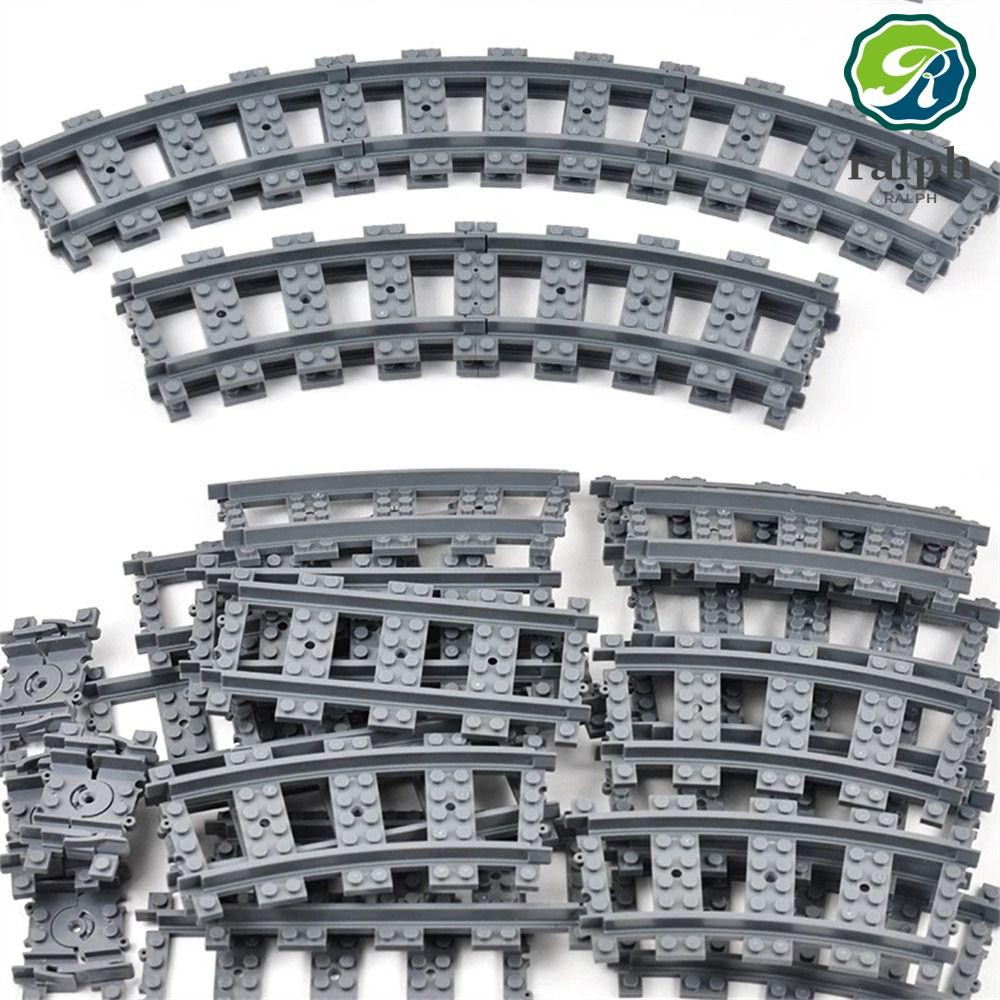 RALPH City Train Building Block, Construction ยืดหยุ่น Tracks อิฐอาคาร ...