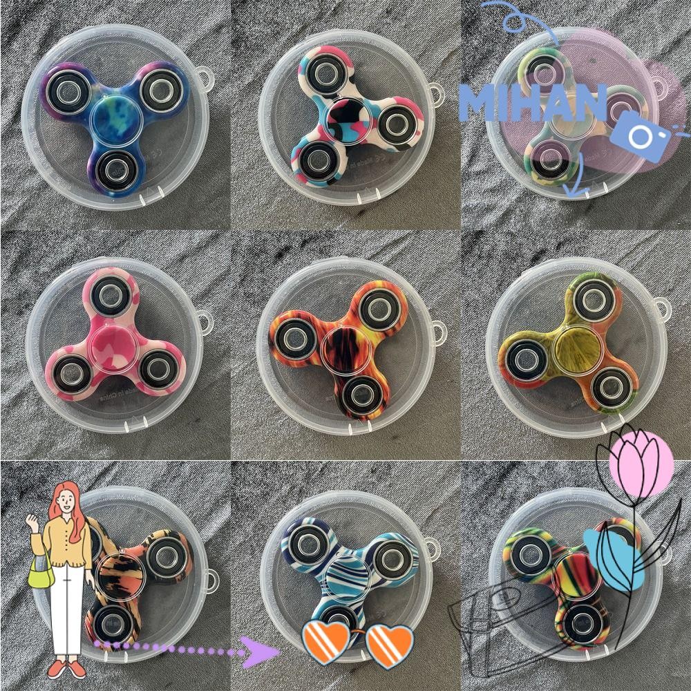 MH EDC Fidget Spinner, Unzip Anti-ความวิตกกังวล Rainbow Spinner, PVC สี ...