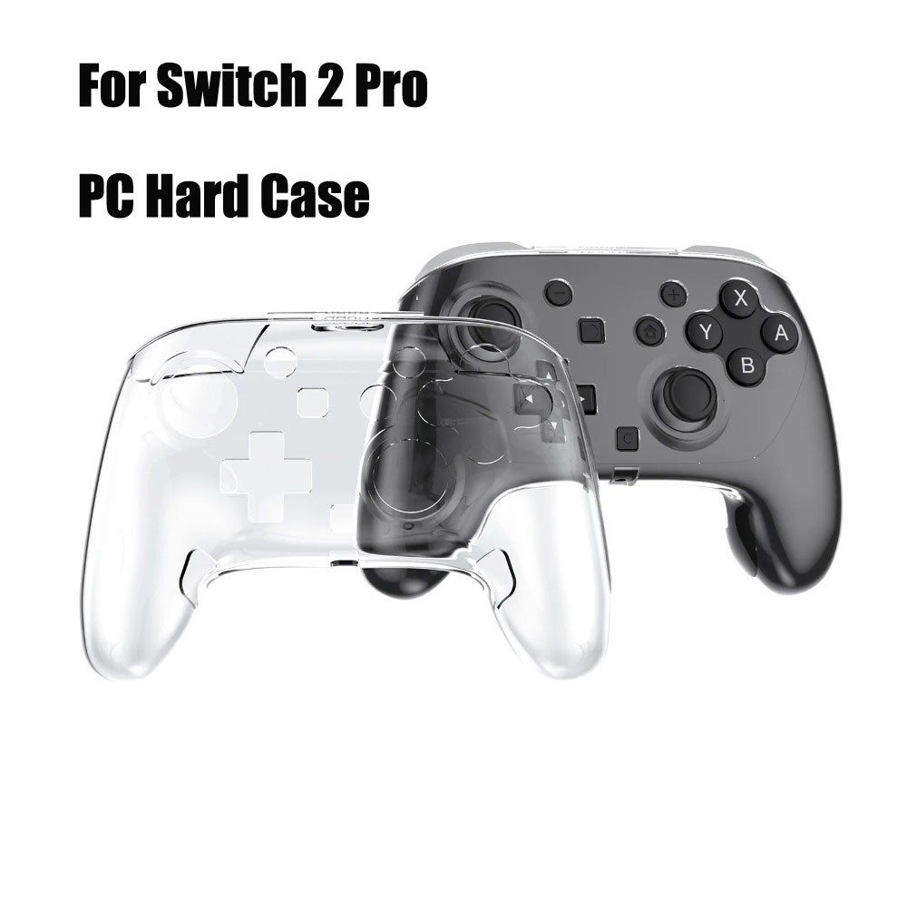 สําหรับ Nintendo Switch 2 Pro กรณีคอนโซลมือถือโปร่งใสคริสตัลสําหรับ NS2 Pro เกมคอนโทรลเลอร์ ...