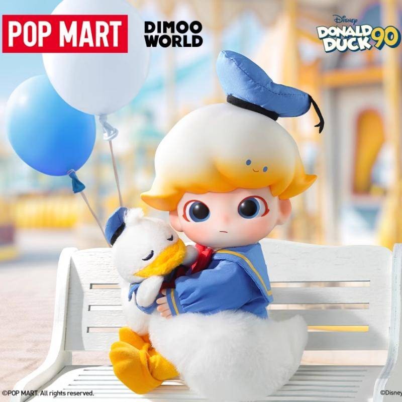 Popmart DIMOO Donald Duck 1/8 Action Figure ของขวัญวันเกิดตุ๊กตาน่ารัก ...