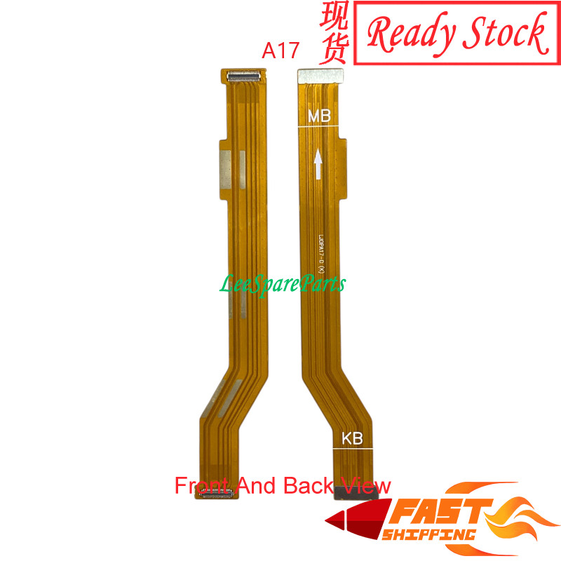 Oppo A17 / A17k บอร์ดหลักเมนบอร์ด UI จอแสดงผล LCD ชาร์จ Flex Ribbon ...