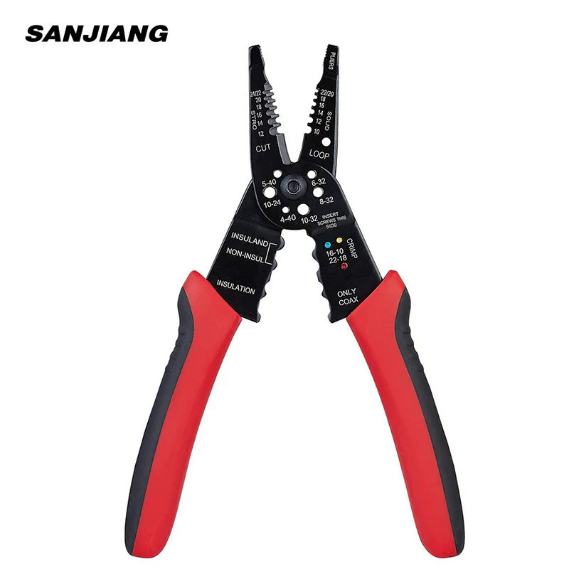 Wire Stripper 10-22 AWG Wire Splicer Cable Stripper Multipurpose Wire ...