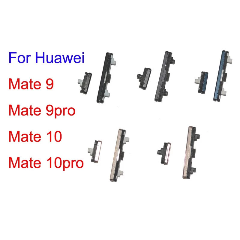 ปุ่ม Power & Volume Key Housing ปุ่มด้านข้างริบบิ้นสําหรับ Huawei Mate 9 10 Pro ปุ่ม + ปุ่ม ...