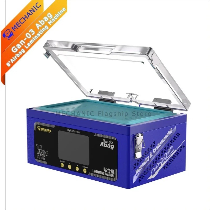 Mechanic Gan-03 Abag เครื่องเคลือบบัตรถุงลมนิรภัย 8 นิ้วสําหรับหน้าจอ ...