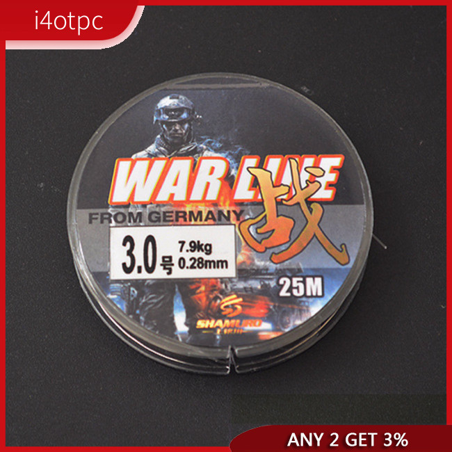 I4otpc 25m/roll สายตกปลาไนลอนสายหลัก Rock Rod อุปกรณ์ตกปลา | Shopee Thailand