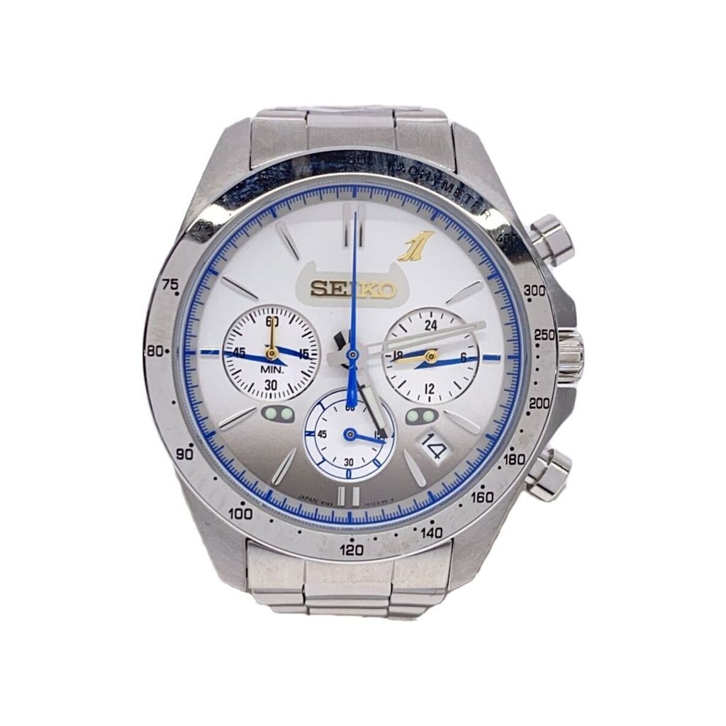 Seiko(K) Seiko Mens Watch N700S Nozomi 1St Anniversary Wotch Quartz Analog Wht Slv ส่งตรงจาก ...