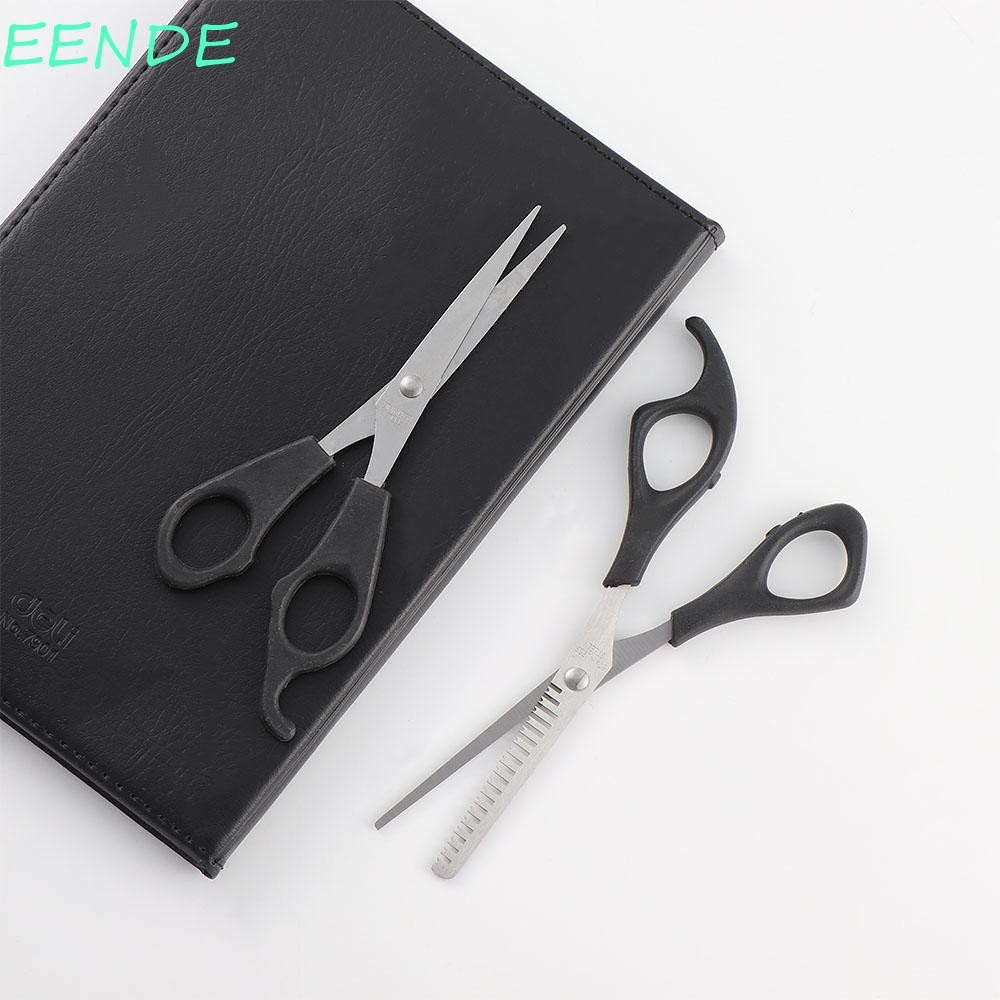 EENDE ชุดตัดผมแบนเฉือนมืออาชีพตัดผมหวีตัดผมเครื่องมือแบนฟันกรรไกรตัด ...
