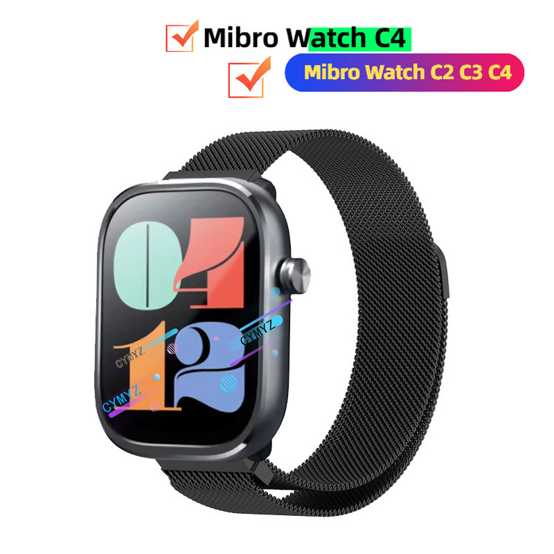 Mibro Watch C4 strap สายโลหะ Mibro Watch C2 C3 C4 strap สายรัดข้อมือกีฬา | Shopee Thailand