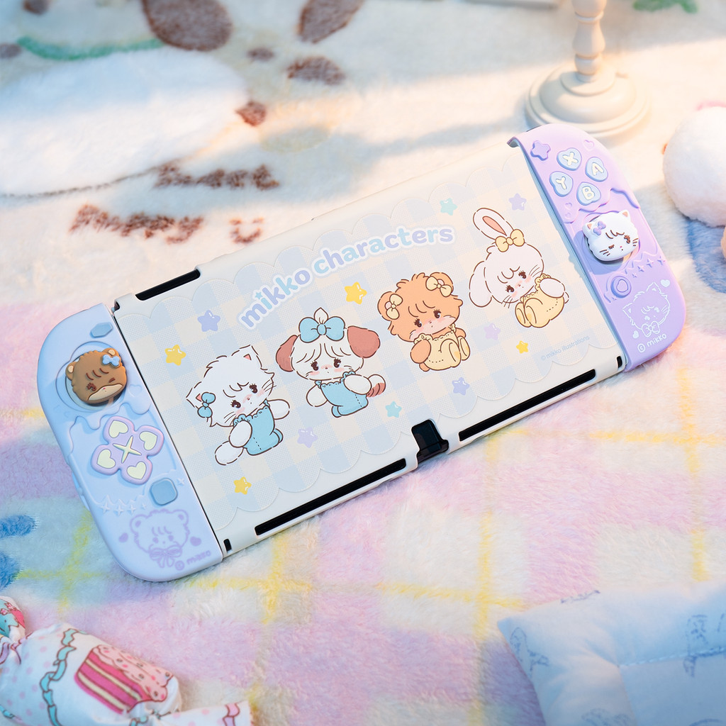 Geekshare Mikko Themed เคสซิลิโคนน่ารักใหม่สําหรับ Nintendo Switch และ Switch OLED | Shopee Thailand