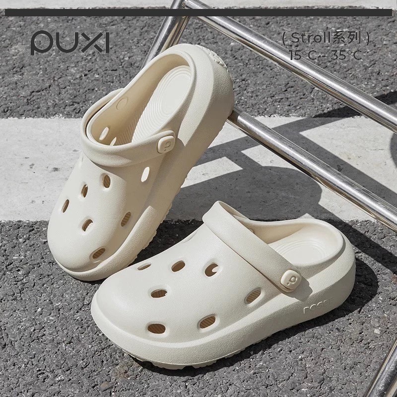 Ready Stock PUXI cheese 100% Original POSEE รองเท้าแตะผู้ชายลื่นหนา ...