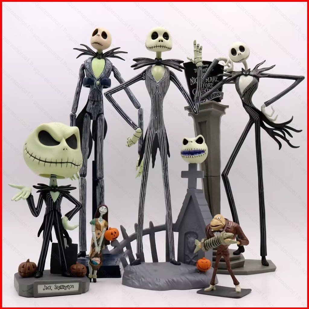 Sqt Skeleton Jack Action Figure Double-headed lectern แจ่มใส scenario ...