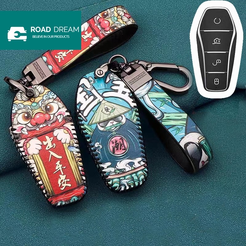 Rd BYD Atto 3 ซีล Dolphins Car Remote Keybox BYD Yuan plus ฝาครอบกุญแจ ...