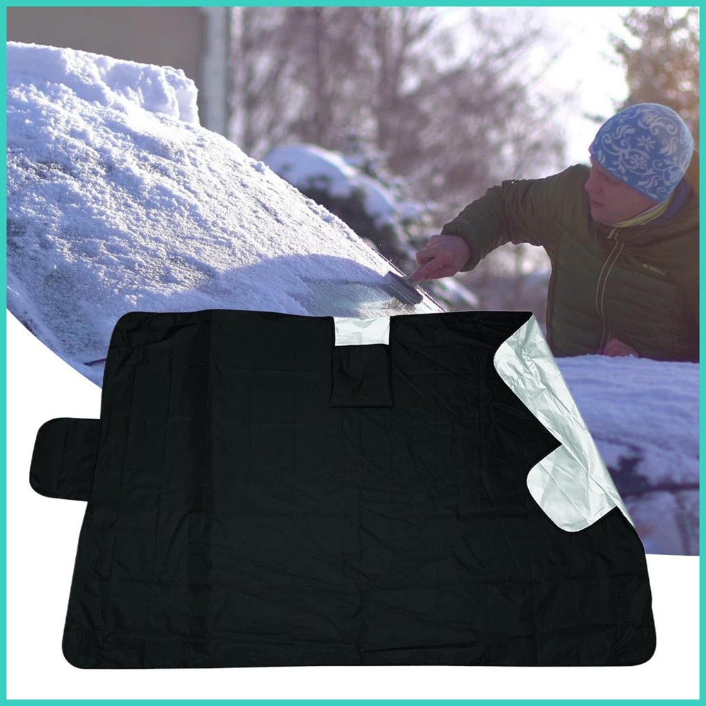 ยานยนต์กระจกหน้ารถหิมะครอบคลุมกระจกหน้ารถกันน้ําแบบพลิกกลับได้ Frost ...