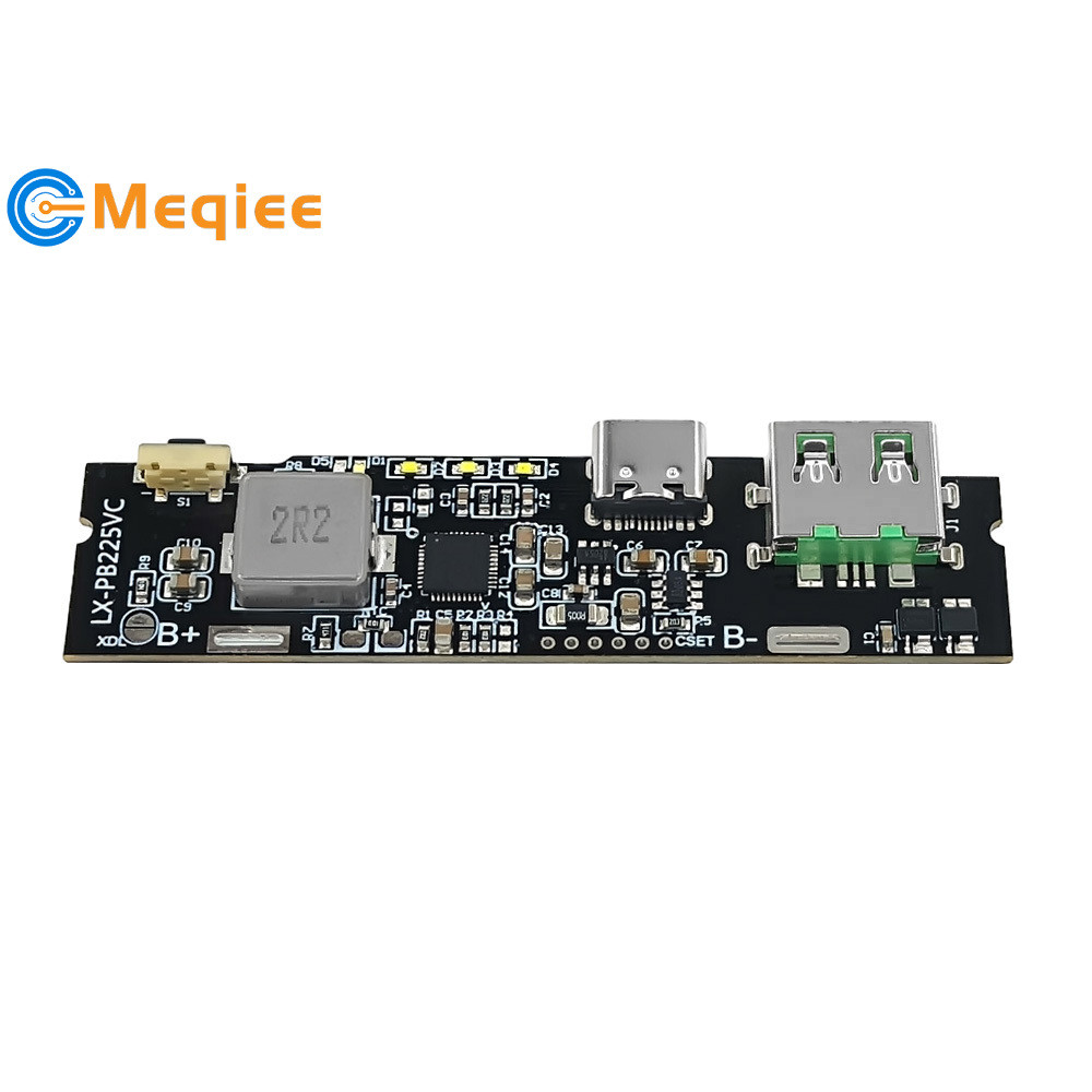 22.5w Bidirectional Fast Charging Power Bank โมดูลแผงวงจร DIY จอแสดงผล ...