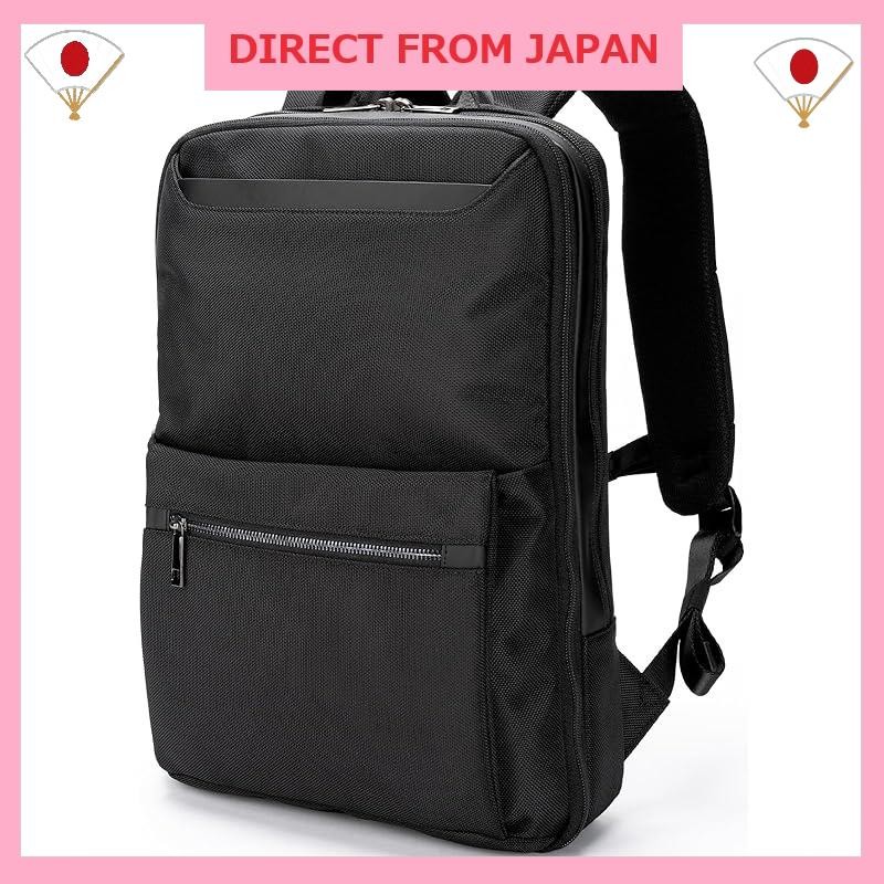 [zepirion] Thin business backpack for men that can expand to twice its ...