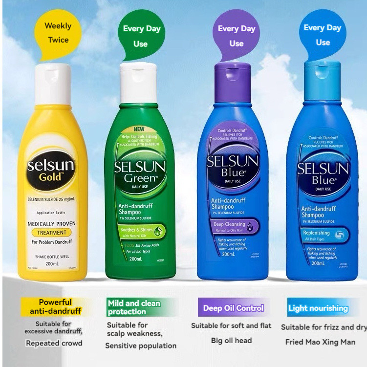 Selsun Professional แชมพูขจัดรังแคสําหรับการควบคุมรังแค ออสเตรเลีย 2.5% ...