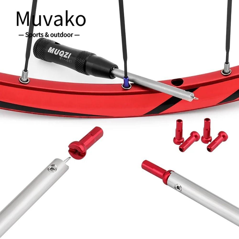 MUVAKO ประแจซี่ลวด, เครื่องมือมือ Anti-slip Spoke Tips Remover, ซ่อม ...